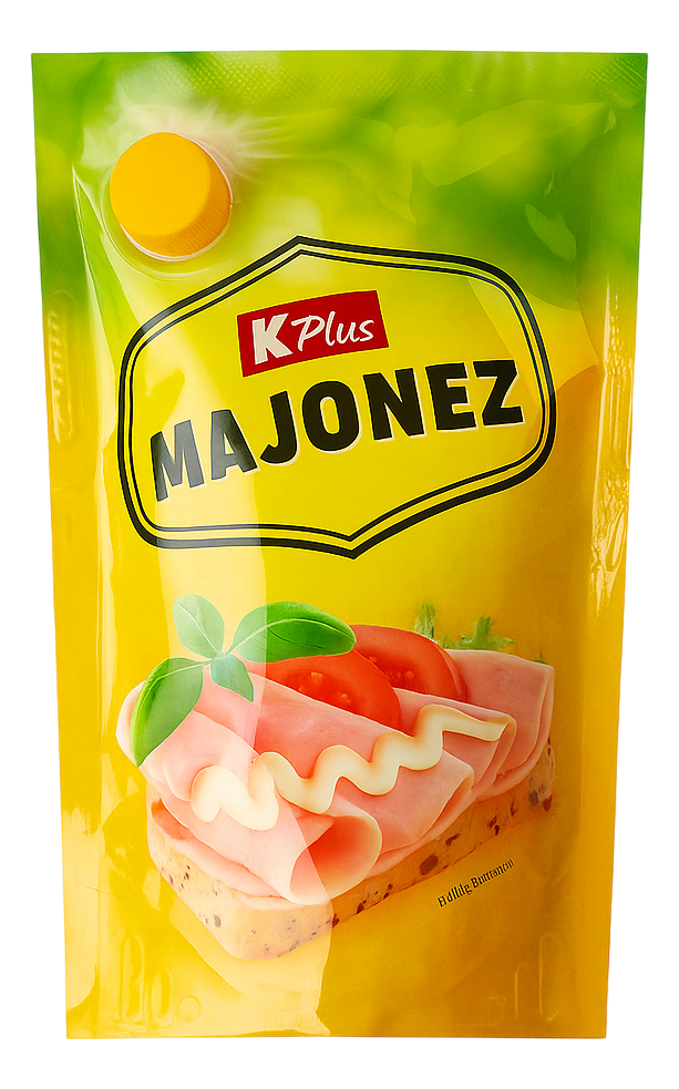Majonez K PLUS delikates 540ml - Cenoteka