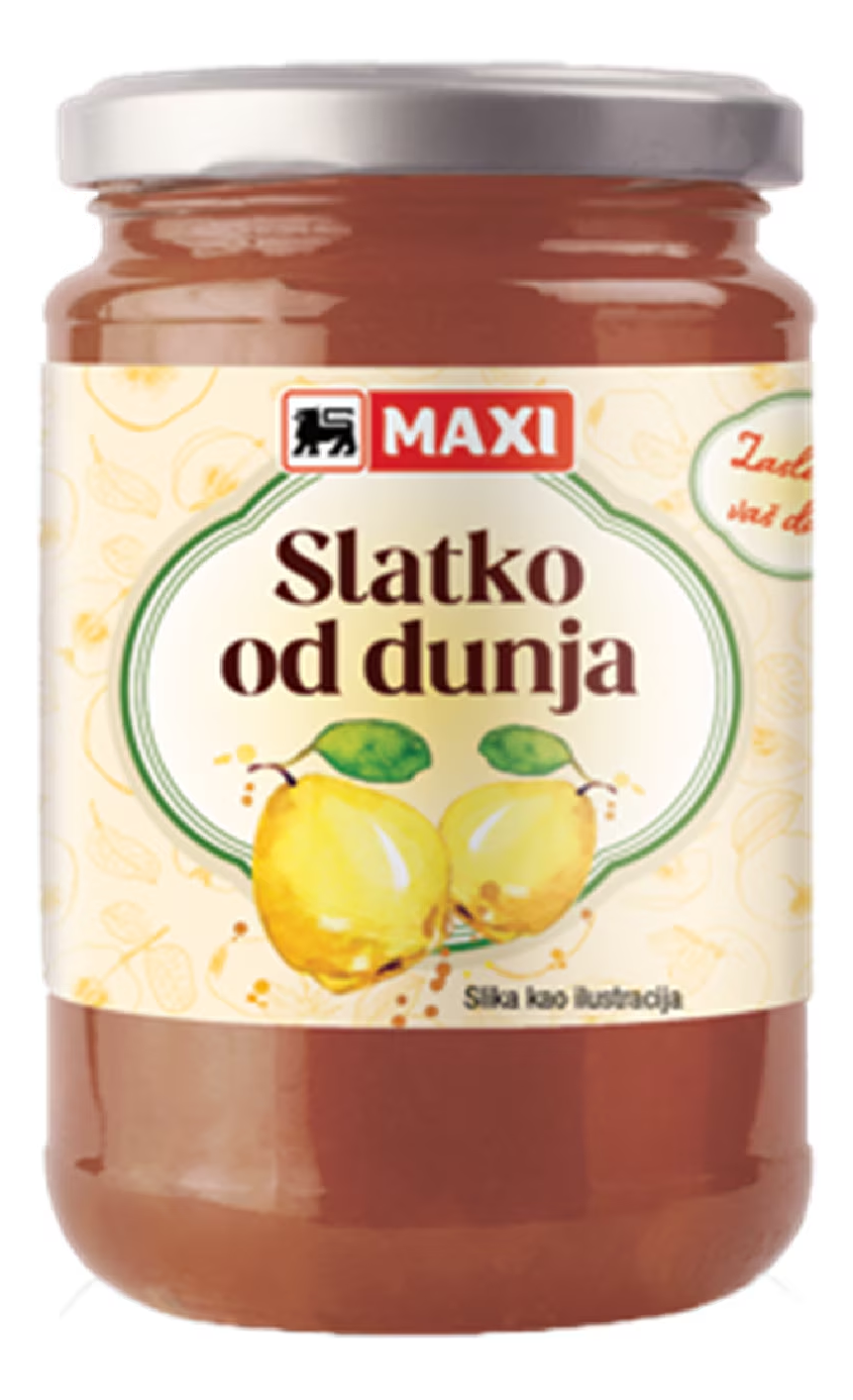 Slatko MAXI dunja 440g - Cenoteka