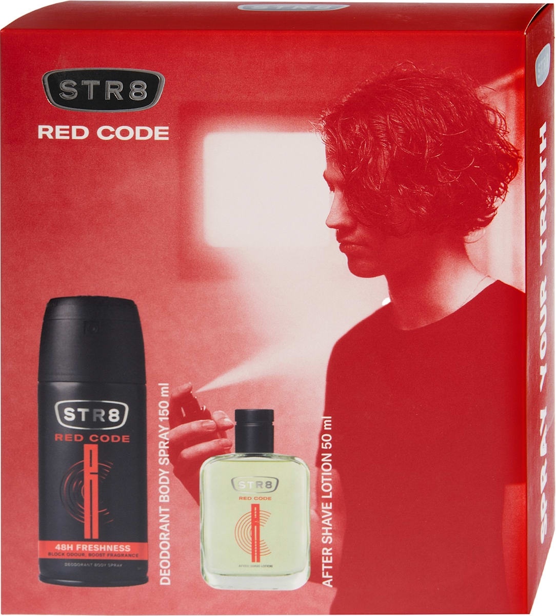 STR8 set Red Code (after shave, dezodorans) - Cenoteka