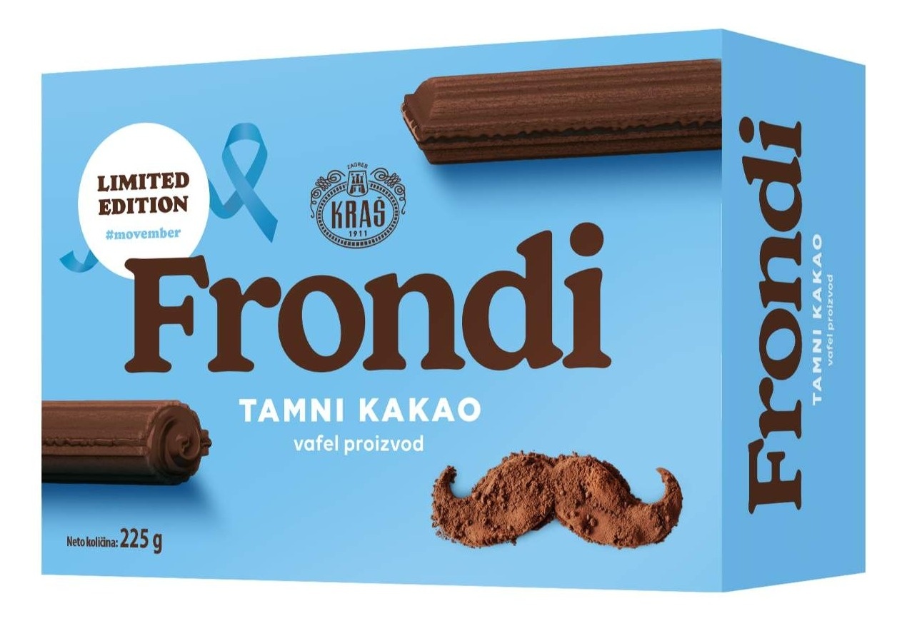 Vafl KRAŠ Frondi tamni kakao punjenje 225g - Cenoteka