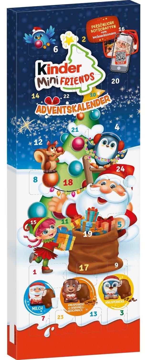 Čokoladice KINDER BUENO Adventski kalendar mini friends 164g - Cene i ...