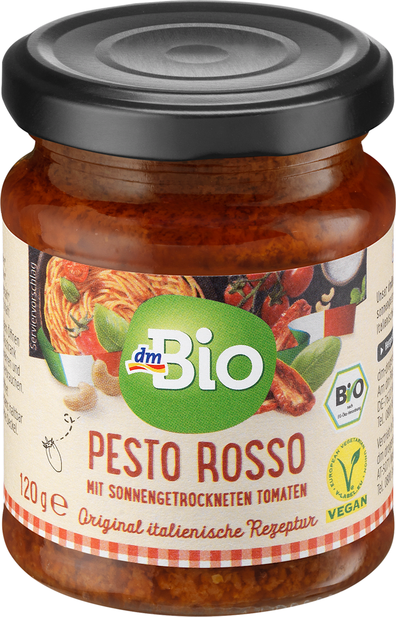 Pesto sos DM BIO Rosso paradajz 120g - Cene i Akcije