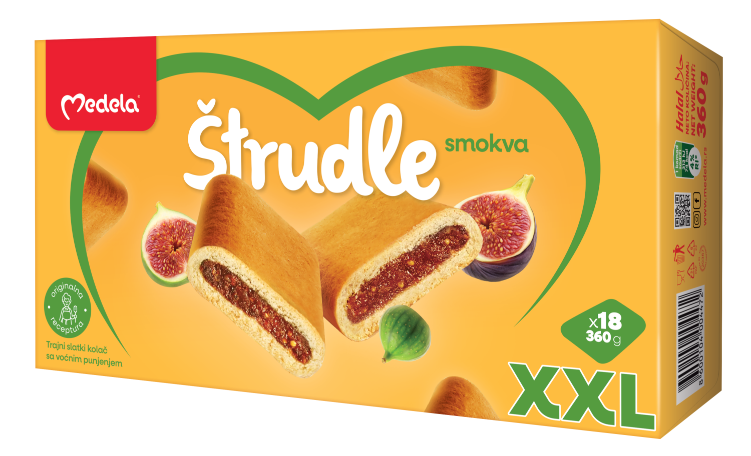 Štrudla MEDELA smokva 360g - Cene i Akcije