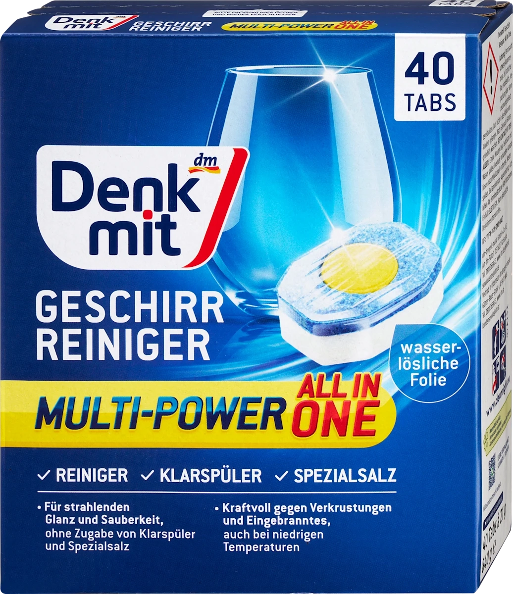 Tablete DENKMIT Multi-power all in one 40kom - Cene i Akcije