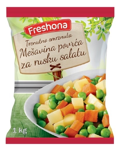 FRESHONA mix za rusku salatu 1kg - Cenoteka