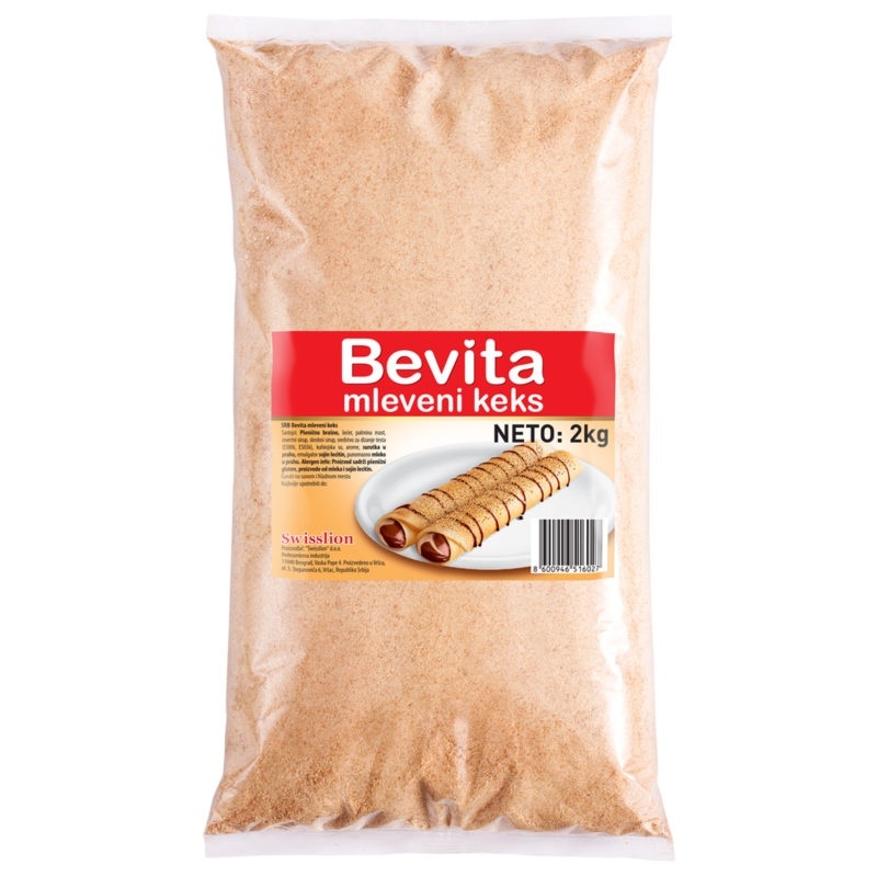 Keks SWISSLION Bevita mleveni keks 2kg - Cenoteka