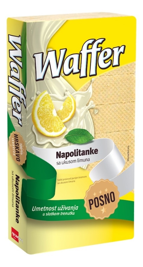 Napolitanka WAFFER limun 400g - Cenoteka