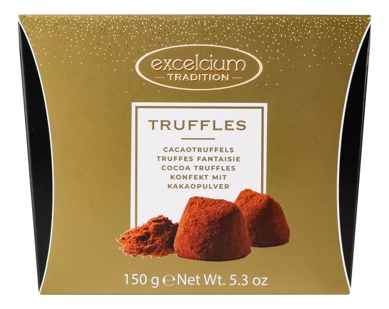 Praline EXCELCIUM Truffles gold 150g - Cenoteka