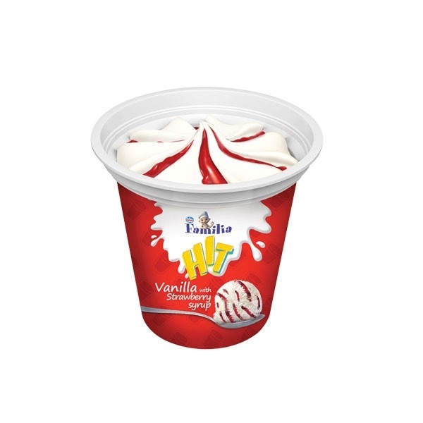 Sladoled FAMILIA Hit vanila čaša 130ml - Cenoteka