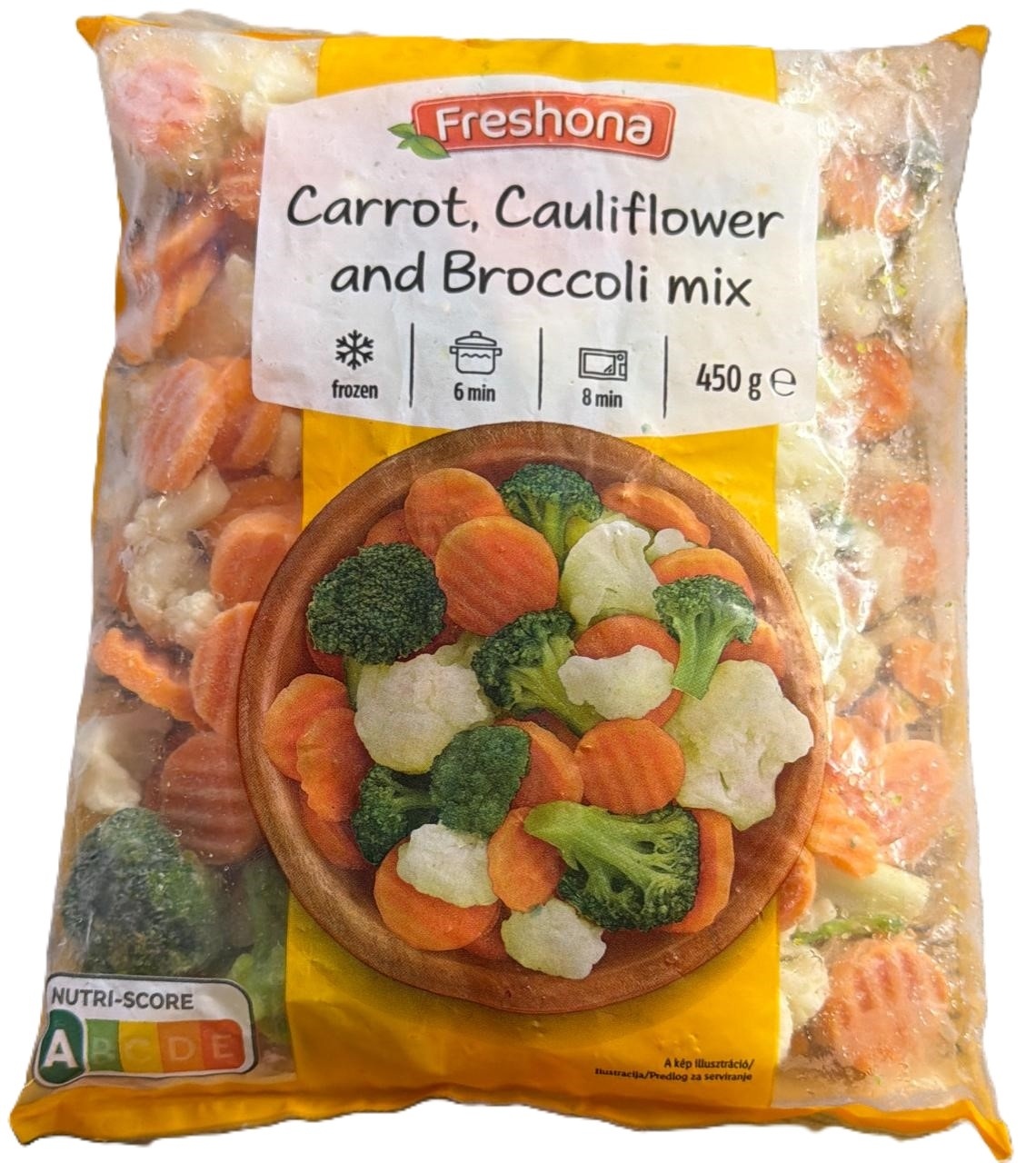 FRESHONA mešavina povrća 450g - Cenoteka