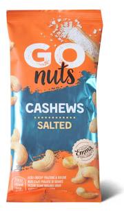 Indijski orah EMMA Go nuts slani 60g - Cenoteka