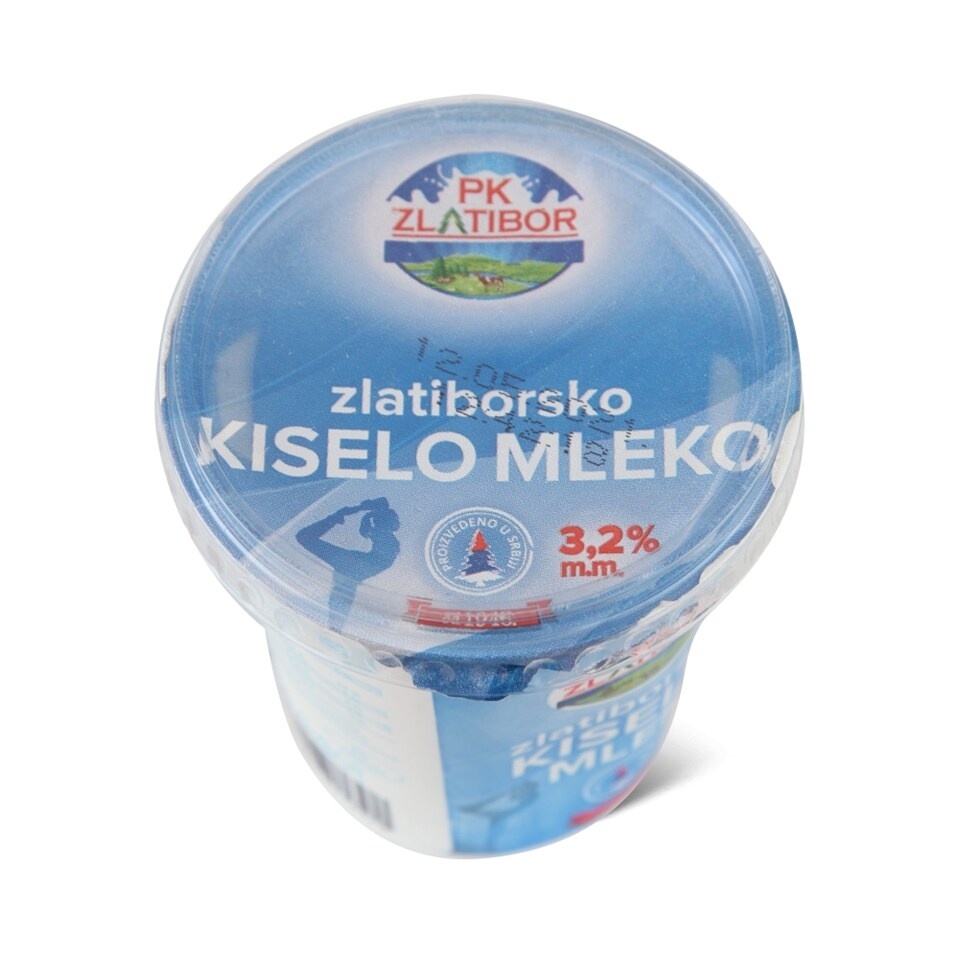 Kiselo mleko ZLATIBORSKO 3,2%mm 380g - Cenoteka