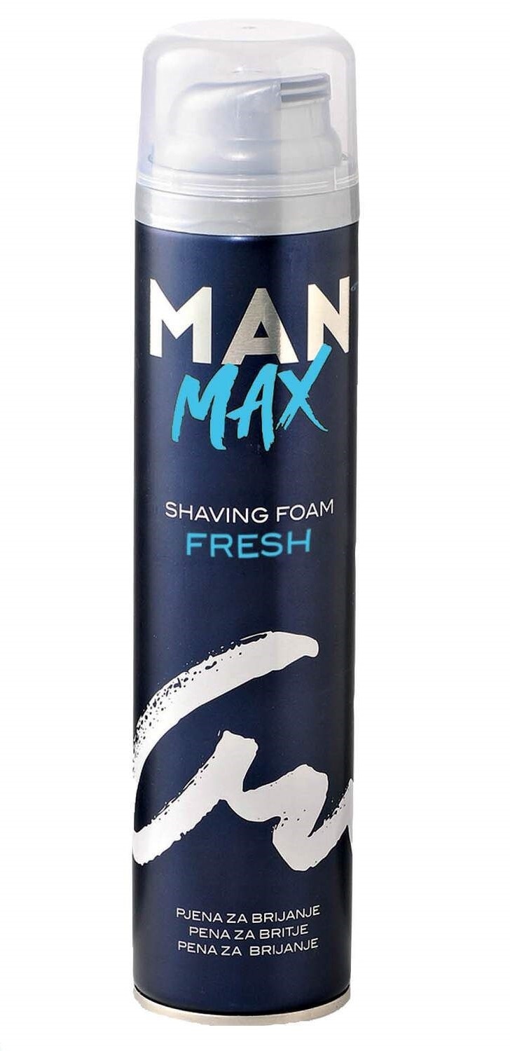 Pena za brijanje MAN MAX Fresh 300ml - Cene i Akcije
