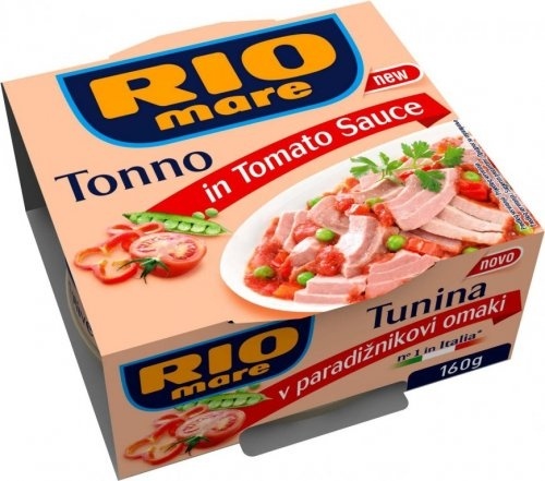 Tunjevina RIO MARE u paradajz sosu 160g - Cenoteka