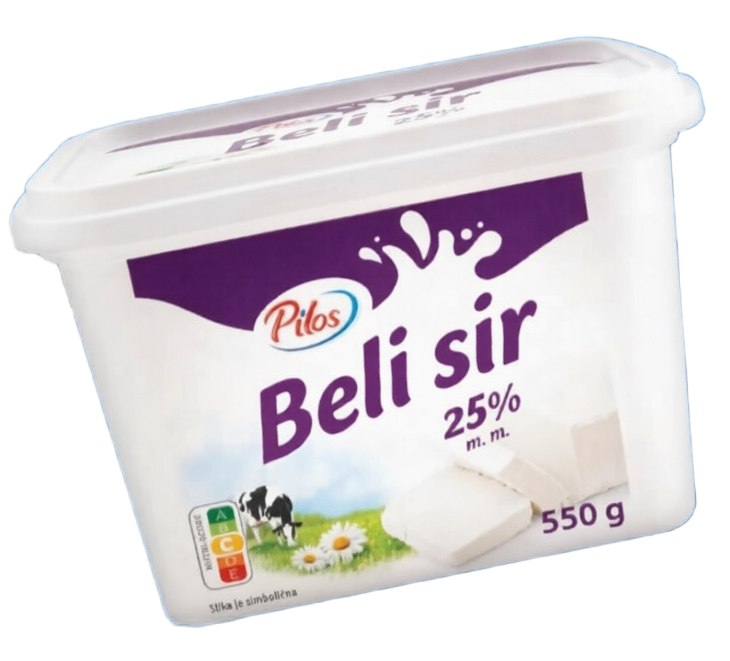 Beli sir PILOS 25%mm 550g - Cenoteka