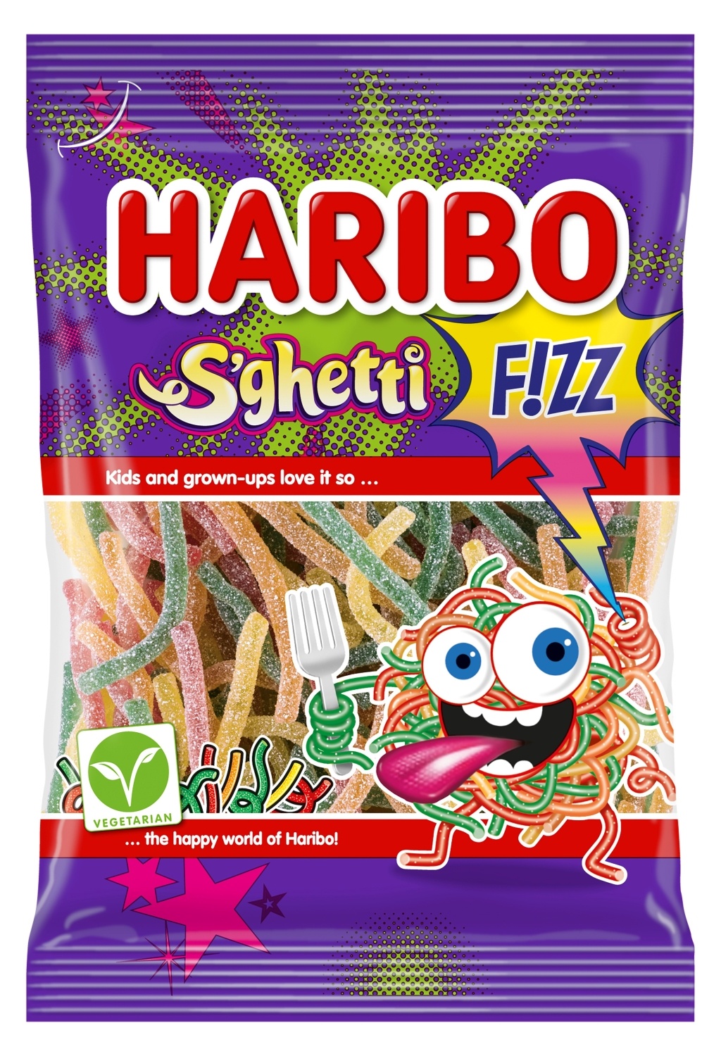 Gumene bombone HARIBO spaghetti fizz 85g - Cene i Akcije
