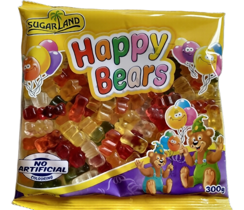 Gumene bombone SUGARLAND happy bears 300g - Cenoteka