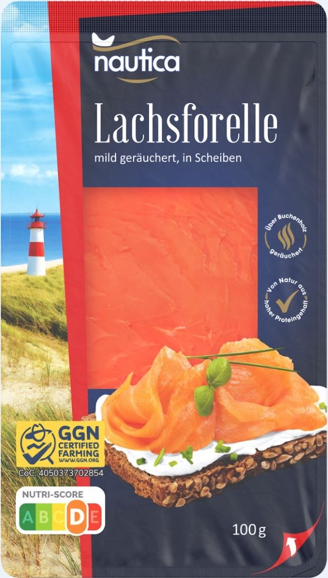 NAUTICA dimljena losos pastrmka 100g - Cenoteka