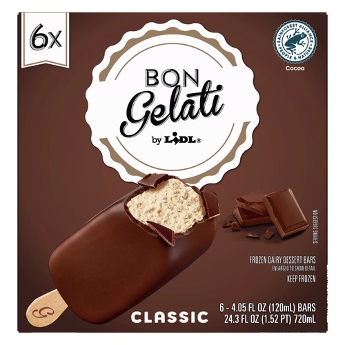 Sladoled BON GELATI classic vanila i čokolada 6x120ml - Cenoteka