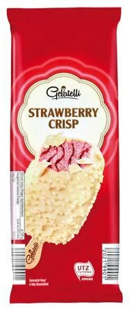 Sladoled GELATELLI jagoda krisp štapić 120ml - Cene i Akcije