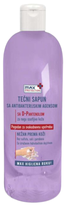 MAX PROTECTION antibakterijski tečni sapun 1l - Cenoteka
