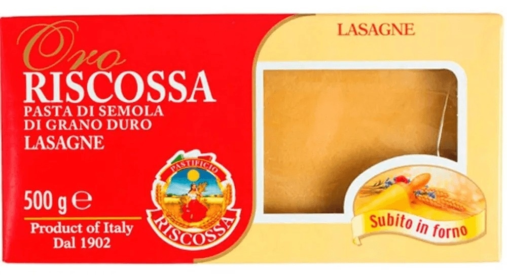 RISCOSSA Lasagne 500g - Cenoteka