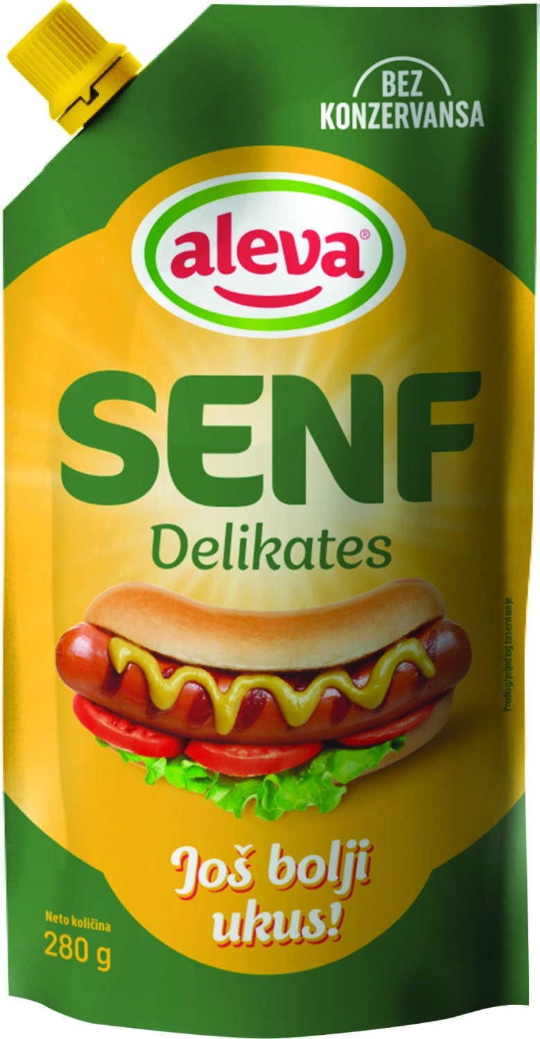 Senf ALEVA delikates 280g - Cenoteka